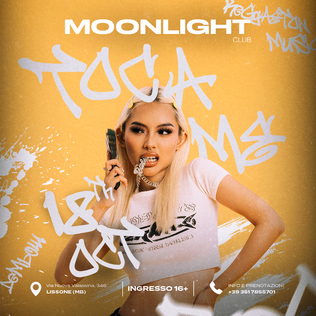 MOONLIGHT “TOCA ME” 18 OTTOBRE 2025 | OOOH.Events | Biglietteria online gratis per eventi SIAE ...